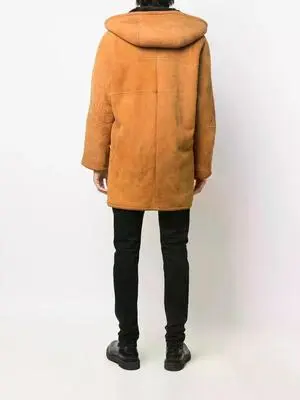 A.N.G.E.L.O. VINTAGE CULT 1990s Sheepskin Hooded Coat