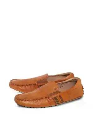 TOD'S Leather Loafers - Brown