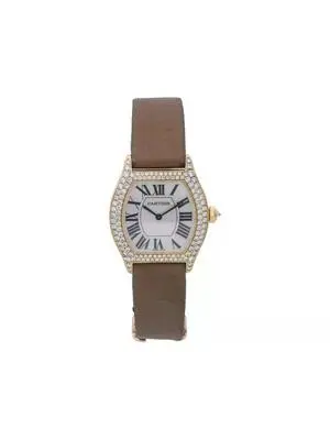 CARTIER Tortue 28mm Timepiece - White