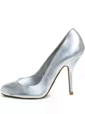GINA 100mm Leather Pumps