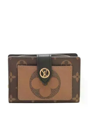 LOUIS VUITTON 2021-2025 Monogram Giant Reverse Juliette Wallet Small Wallets - Brown