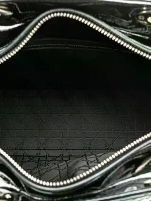 Dior 2017 Large Cannage Lady Satchel - Black