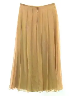 Gucci 2000's Silk Midi Skirt