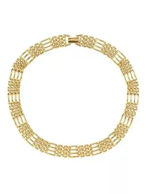 SUSAN CAPLAN 1980s Napier Chain-link Necklace - Gold