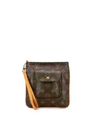 LOUIS VUITTON 2008 Monogram Partition Clutch Bag