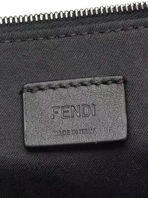 Fendi Jacquard Ff Shopping Tote Bag