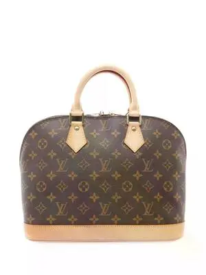 LOUIS VUITTON 1997 Monogram Alma Pm Handbag - Brown