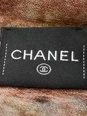 Chanel 20th Century Cc Cashmere Scarf Scarves
