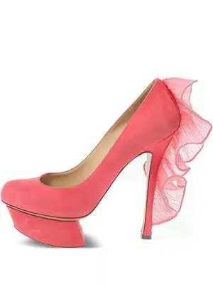 NICHOLAS KIRKWOOD 140mm Ruffled Pumps
