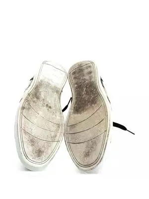 Dolce & Gabbana Metallic Leather Sneakers