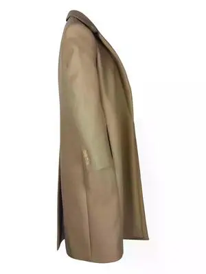 THE ROW Pre-owned Peak-lapel Single-breasted Coat