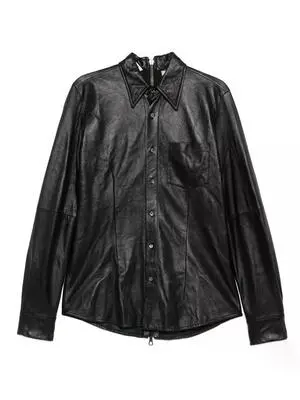 A.N.G.E.L.O. VINTAGE CULT 1990s Button-up Leather Shirt
