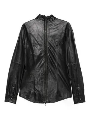A.N.G.E.L.O. VINTAGE CULT 1990s Button-up Leather Shirt