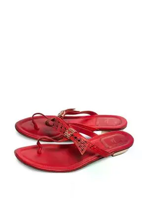 Dior Cannage Leather Sandals