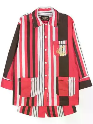 VIVIENNE WESTWOOD 2018 Striped Shorts Suit - Red