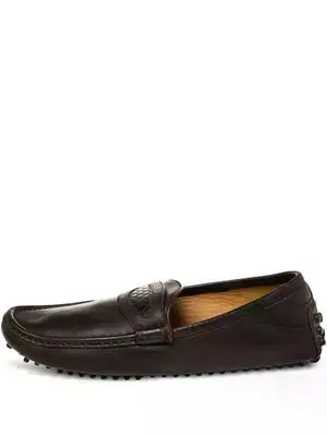 Gucci Contrast Stitching Loafers For Men