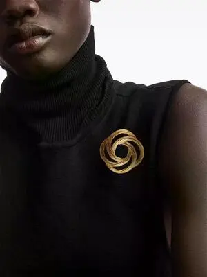 SUSAN CAPLAN 1980s Monet Textured Brooch