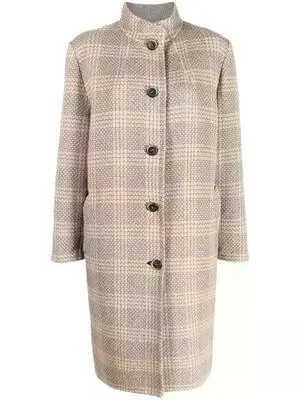 A.n.g.e.l.o. Vintage Cult Checked Coats For Women