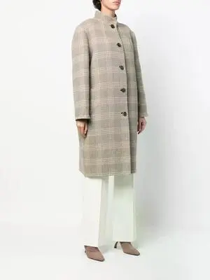 A.N.G.E.L.O. VINTAGE CULT 1960s Checkered Knee-length Coat