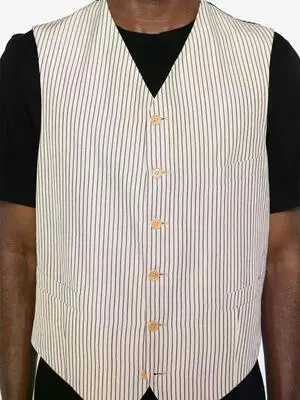 ROMEO GIGLI 1990s Pinstriped Vest