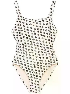 Saint Laurent 1990-2000 Swimsuit - Neutrals