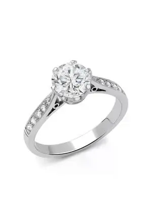 PRAGNELL Remounted Platinum Solitaire Diamond Ring