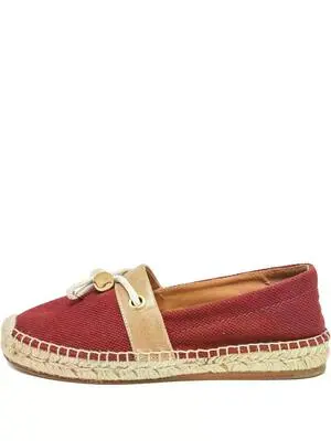 Chloé Whipstitch-trim Canvas Espadrilles