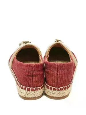 Chloé Whipstitch-trim Canvas Espadrilles