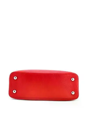 LOUIS VUITTON Capucines Pm Satchel - Red