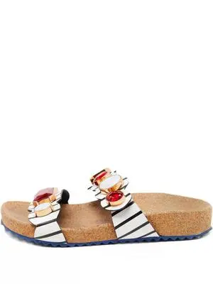 SOPHIA WEBSTER Gem-embellished Platform Sandals