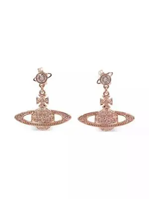 VIVIENNE WESTWOOD Orb Drop Earrings - Pink