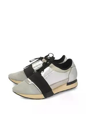 Balenciaga Race Runner Sneakers - Silver
