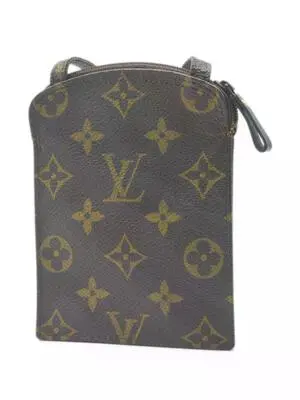 LOUIS VUITTON 1988 Monogram Pochette Secret Crossbody Bag