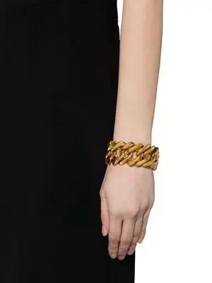 Saint Laurent Curb-chain Chunky Bracelet
