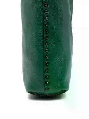 Valentino Garavani Studded Reversible Tote Bag - Green