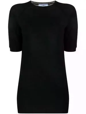 Prada Wool Short-sleeve Top