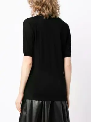 Prada Wool Short-sleeve Top