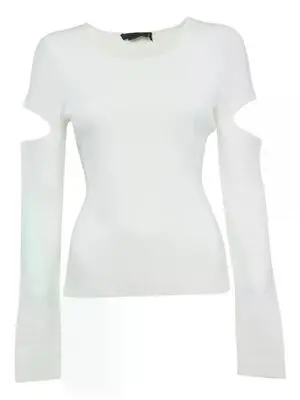 Alexander McQueen Cold-shoulder Top