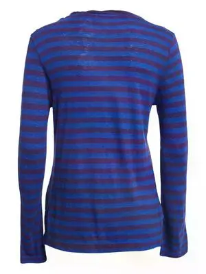 Zadig&Voltaire Striped Cotton-blend Top