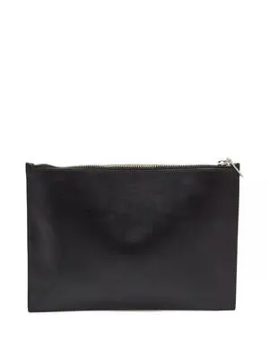 Kenzo Leather Zip Clutch