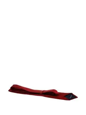 Ermenegildo Zegna Jacquard-woven Tie - Red