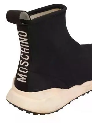 Moschino Logo-detail Sock Sneakers