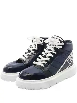 Dior D-player High-cut Sneakers - Blue
