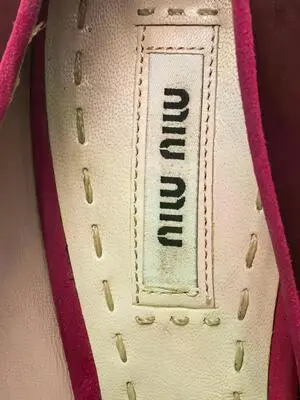 Miu Miu 130mm Tassel-detail Platform Pumps