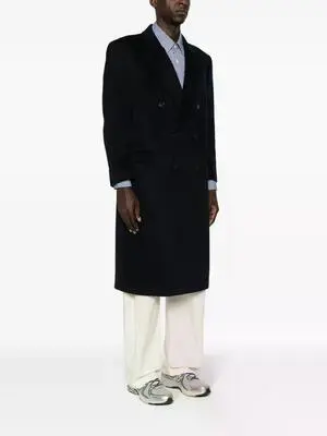 Pierre Cardin 1970s Double-breasted Brushed Coat