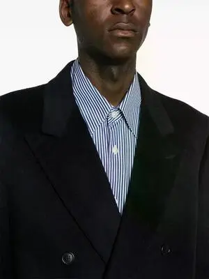Pierre Cardin 1970s Double-breasted Brushed Coat