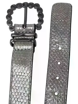 Bottega Veneta Leather Buckle Bracelet