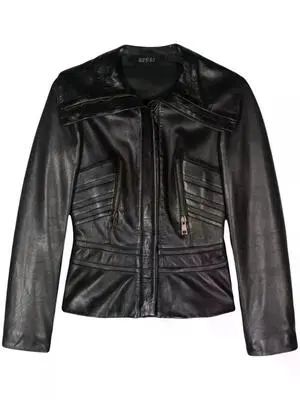 Gucci 2000s Leather Jacket