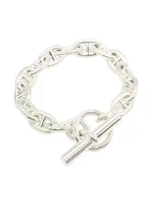 Hermès 2010s Chaine D'ancre Bracelet - Silver