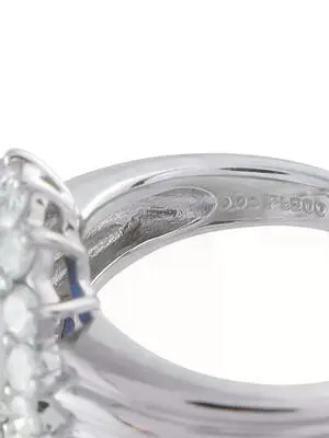 LB EXCLUSIVE Platinum, Diamond And Sapphire Ring